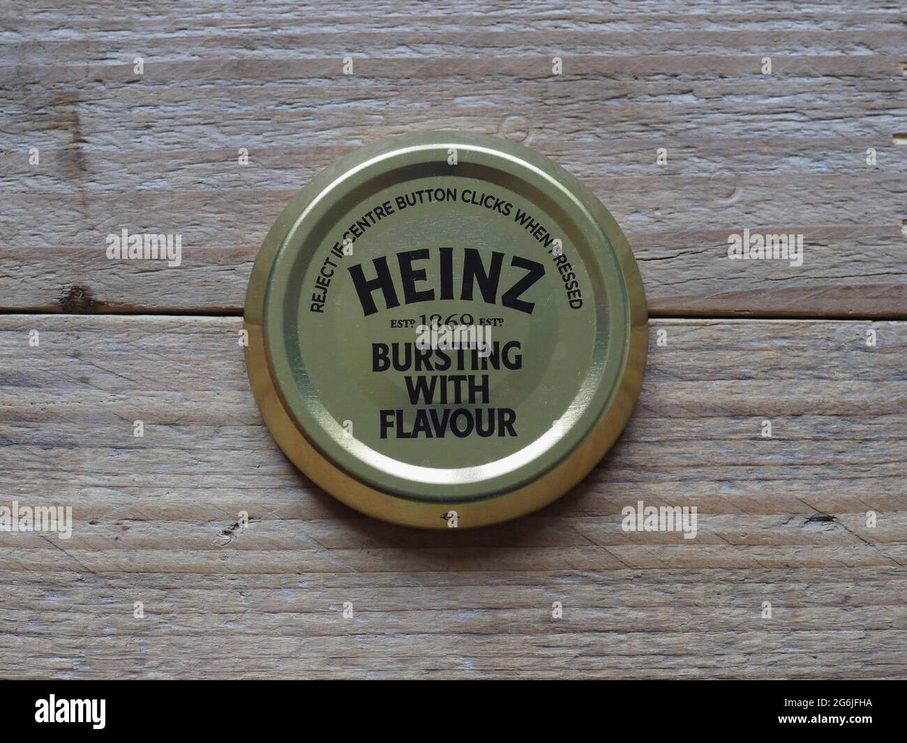 PITTSBURGH, USA - CIRCA JUNE 2021: Heinz jar cap Stock Photo - Alamy