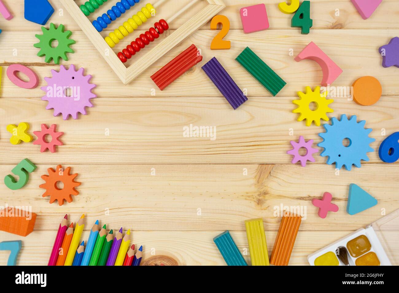 Math classroom fractions hi-res stock photography and images - Alamy