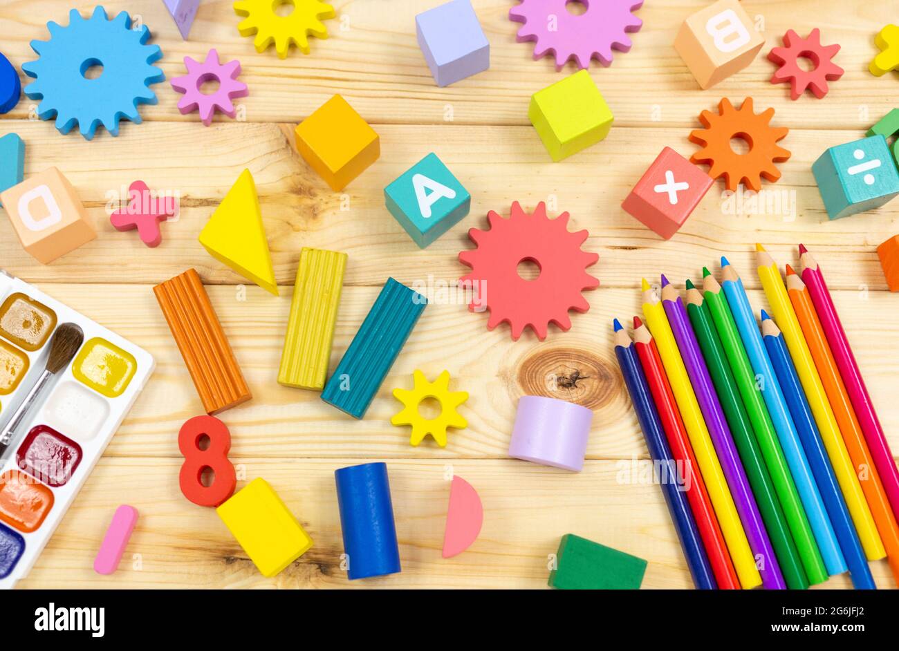 Fractions classroom hi-res stock photography and images - Alamy
