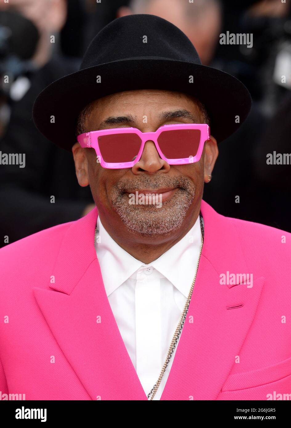 Cannes, France, 6 July 2021 Spike Lee at the premiere for Annette, held ...