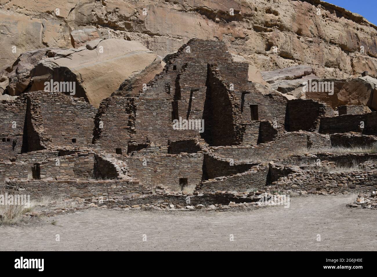 Chaco Culture National Historical Park in northwestern New Mexico Stock ...