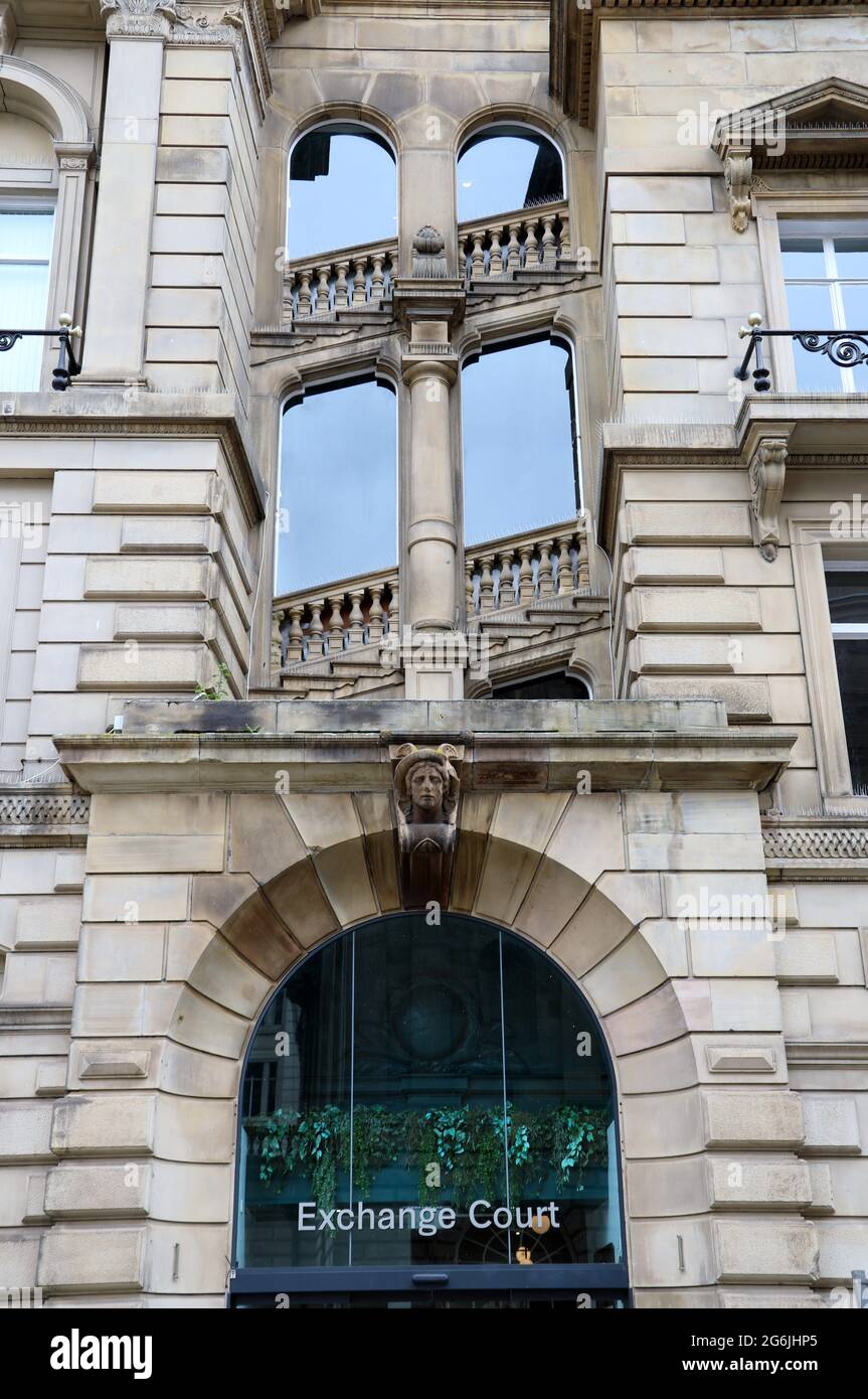 Exchange Court in Liverpool Stock Photo - Alamy