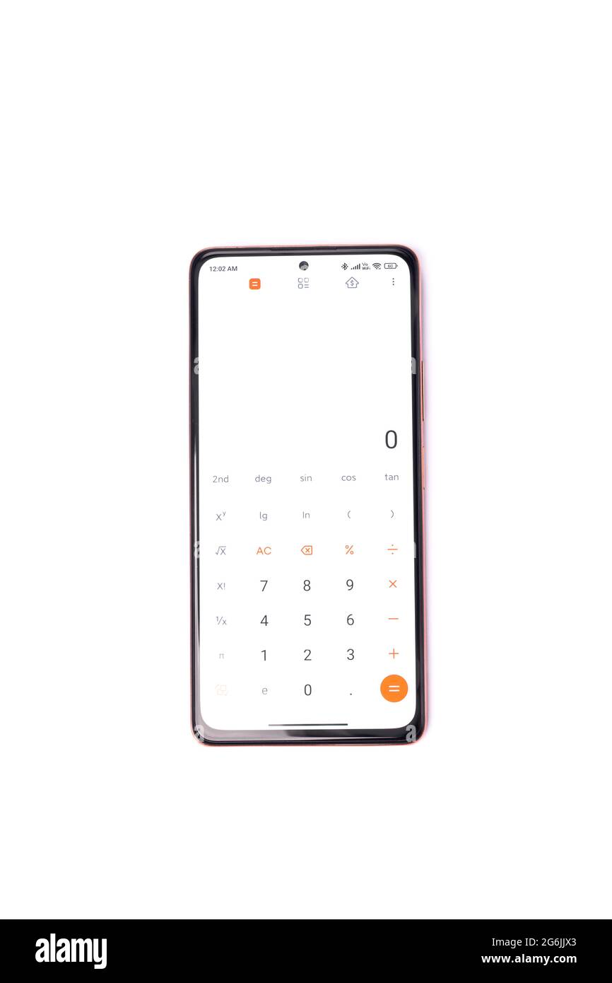 Accounting Calculator Cut Out Stock Images & Pictures - Alamy