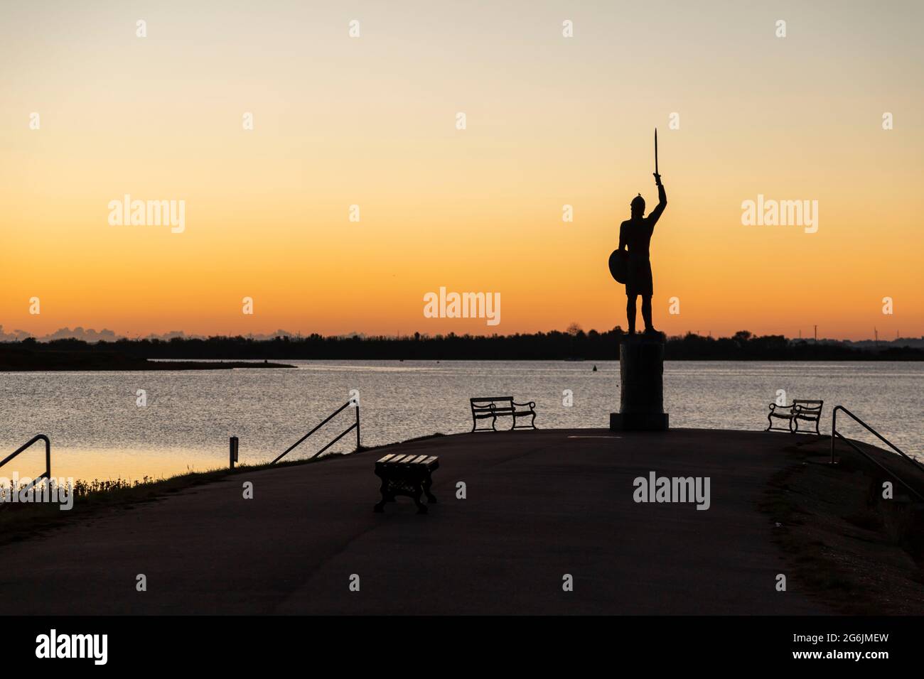 Maldon promenade park maldon essex hi-res stock photography and images ...