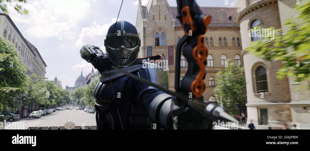 BLACK WIDOW, Taskmaster, 2021. © Walt Disney Studios Motion Pictures ...