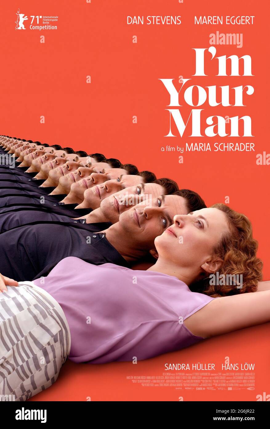 I AM YOUR MAN, (aka I'M YOUR MAN), poster, from left: Dan Stevens ...