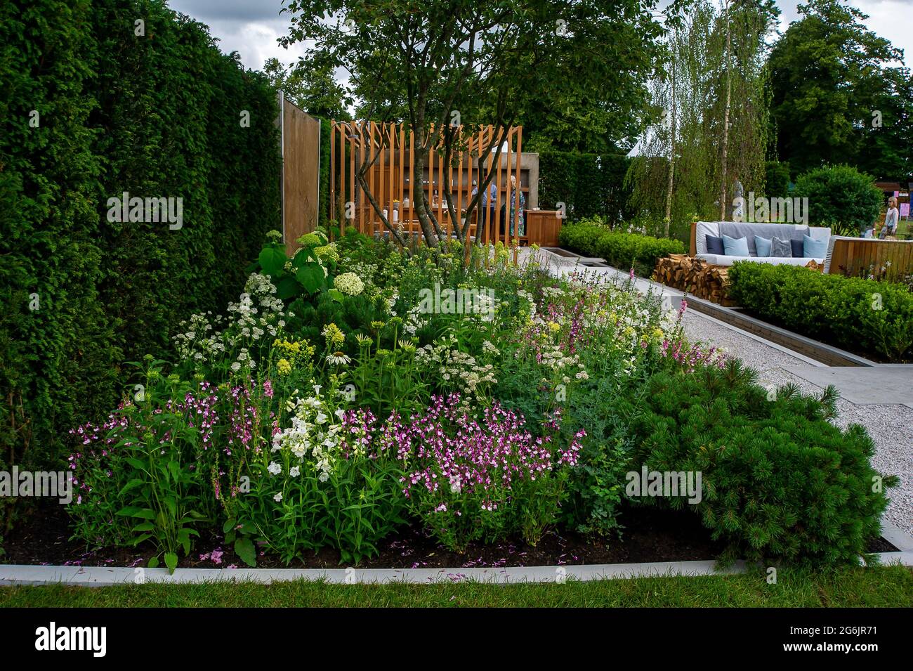 Viking friluftsliv garden hi-res stock photography and images - Alamy