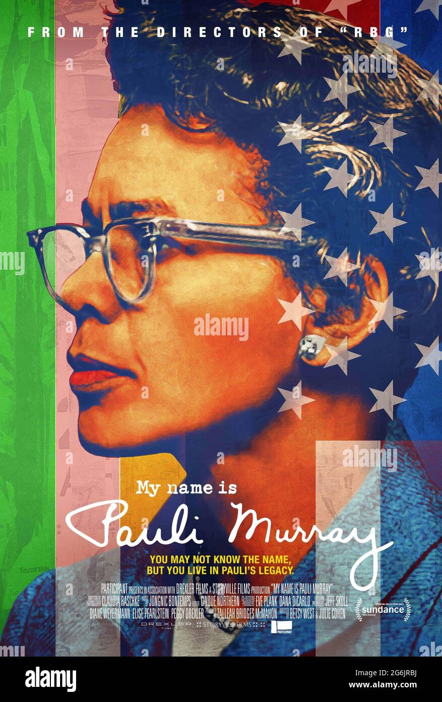 MY NAME IS PAULI MURRAY, US poster, Pauli Murray, 2021. © Amazon ...