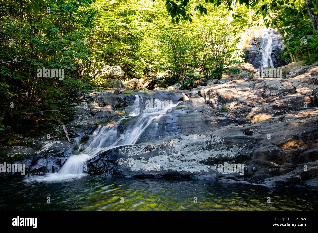 Falls trail shenandoah waterfall hi-res stock photography and images ...