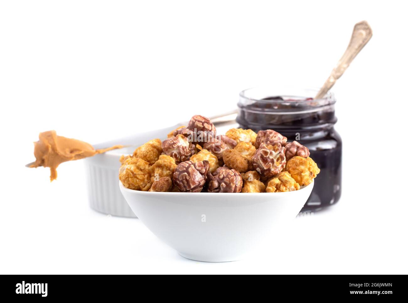 Dripping jelly isolated Cut Out Stock Images & Pictures - Alamy