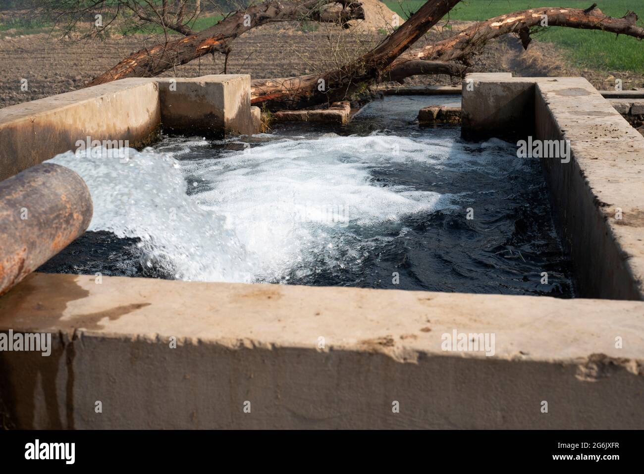 Turbine Pump, Field Irrigation system in Pakpattan District, Punjab ...