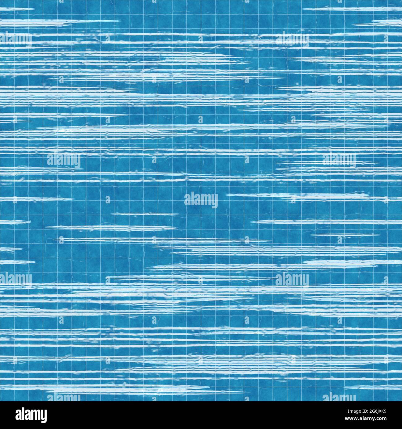 Seamless bright blue blueprint pattern for textile and print Stock ...