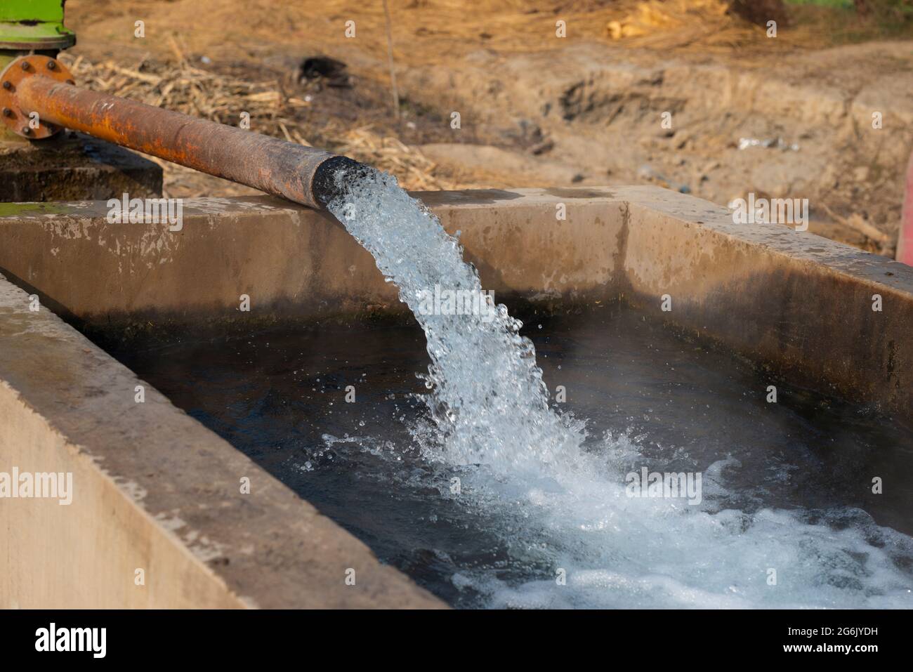 Turbine Pump, Field Irrigation system in Pakpattan District, Punjab ...