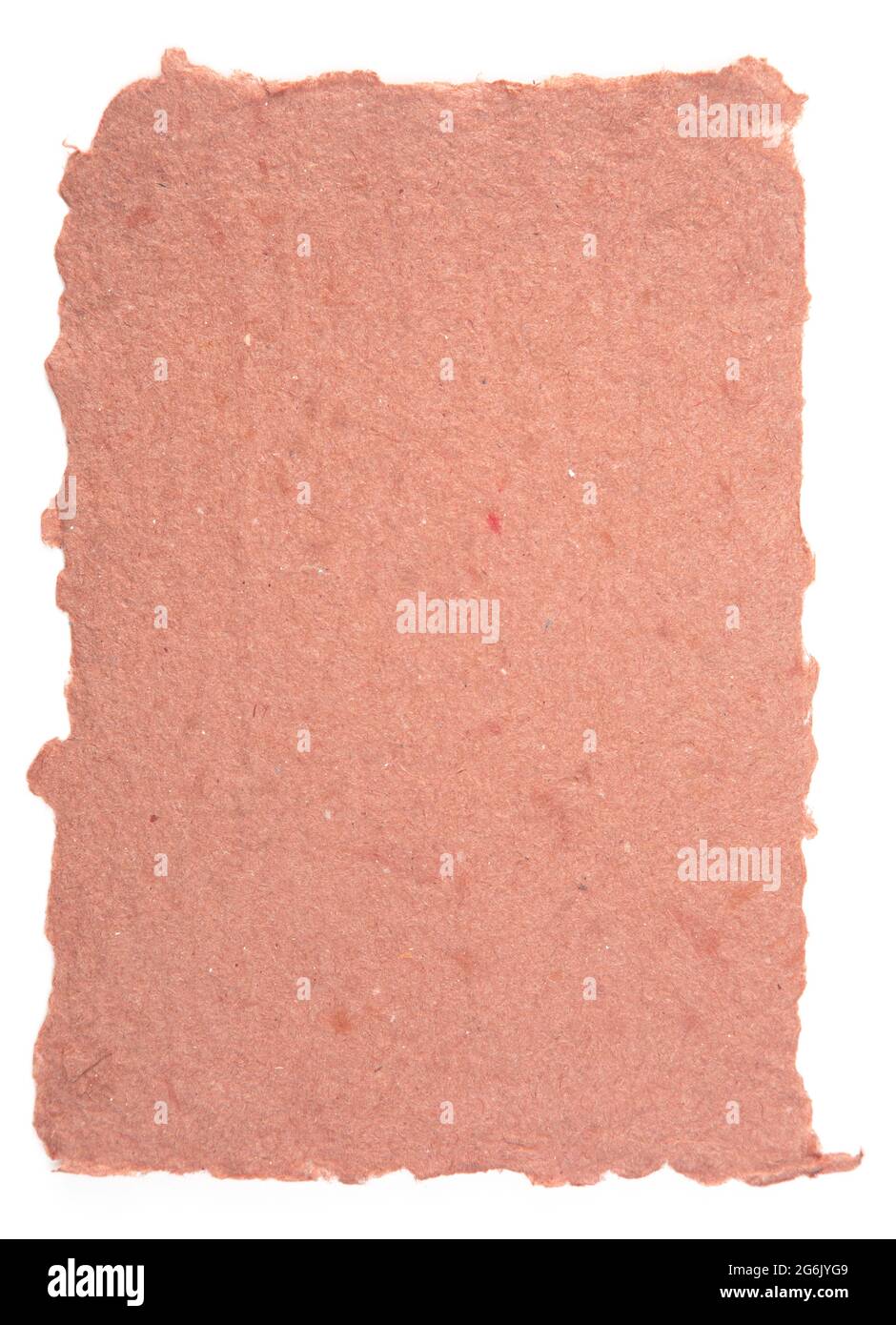 Red Handmade Paper on a White Background Stock Photo - Alamy
