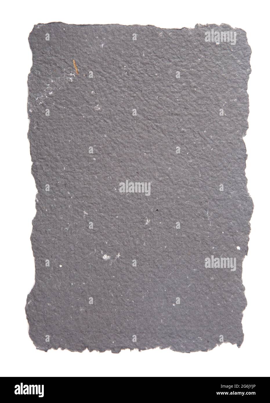 Black Handmade Paper on a White Background Stock Photo - Alamy