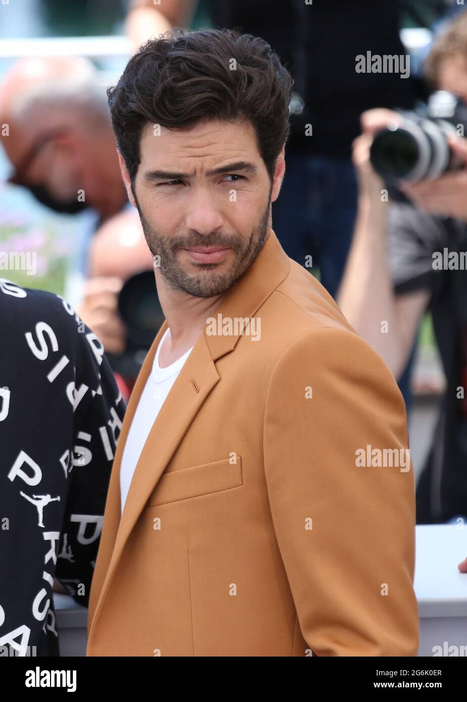 Cannes, France. 06th July, 2021. Jury member Tahar Rahim arrives at a ...