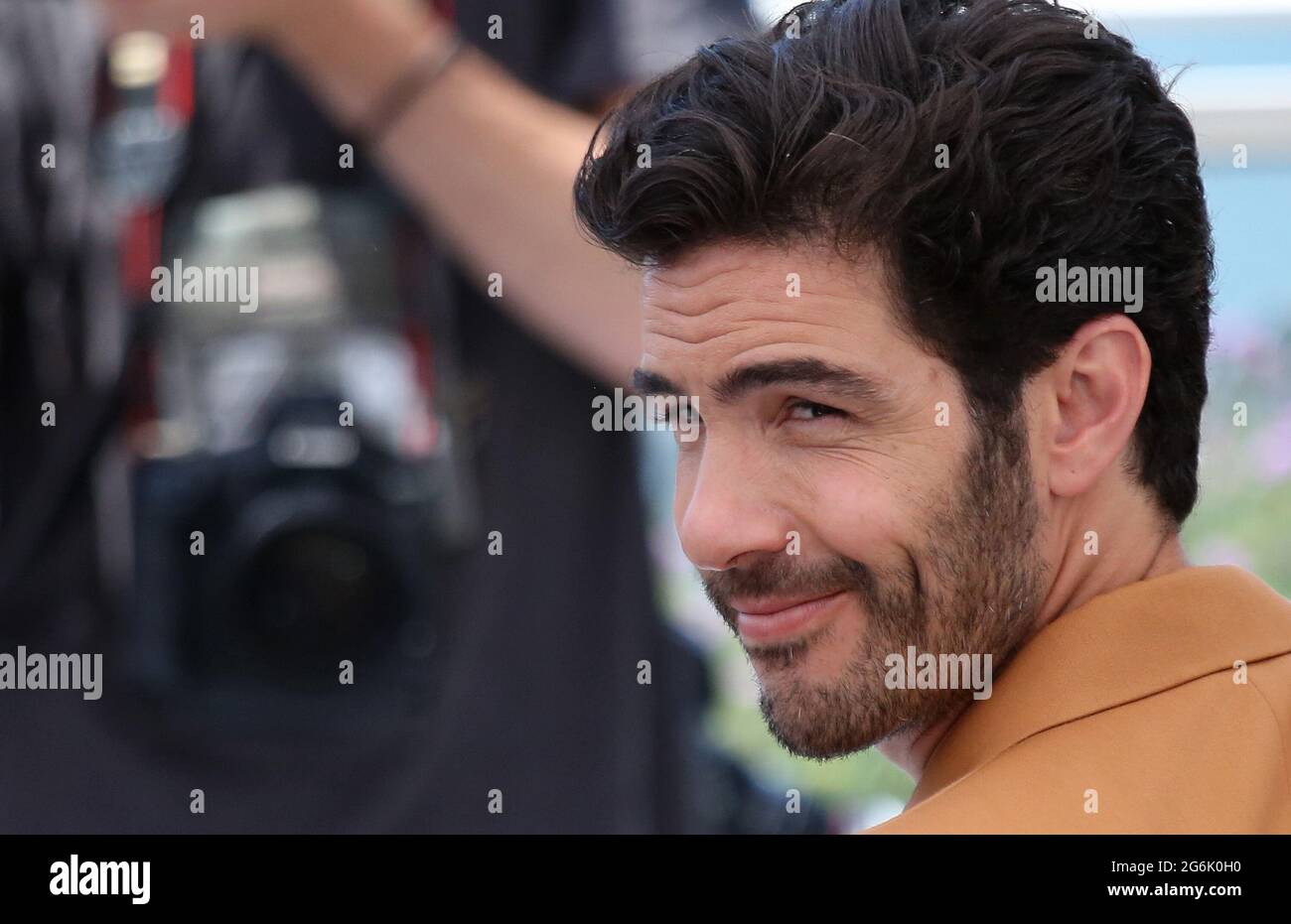 Cannes, France. 06th July, 2021. Jury member Tahar Rahim arrives at a ...