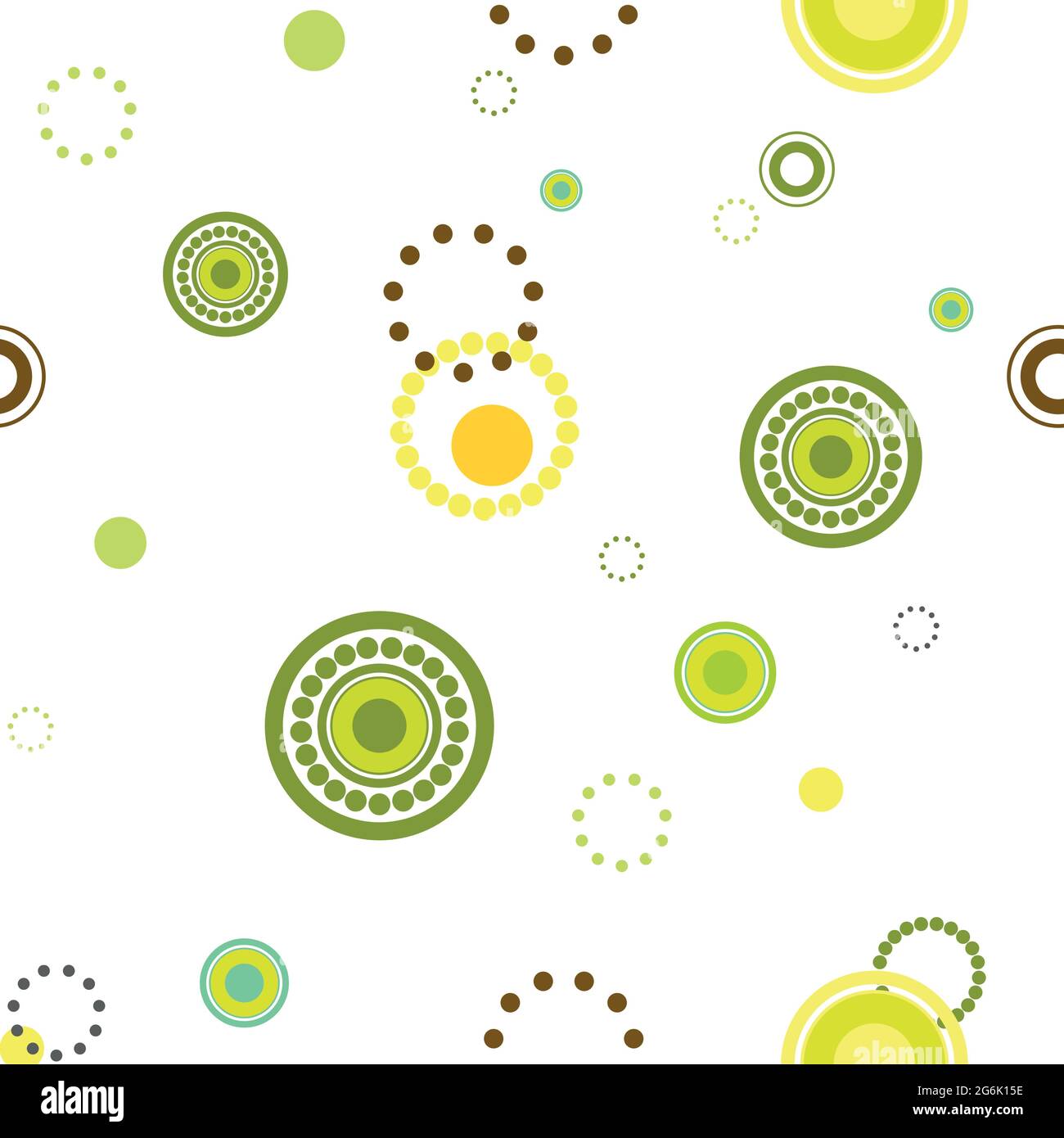 Seamless pattern, various geometric shapes on a white background ...