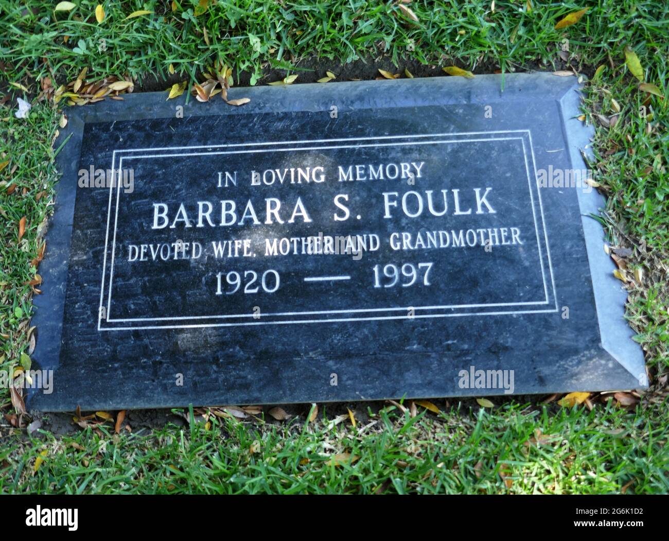 Barbara Park Grave