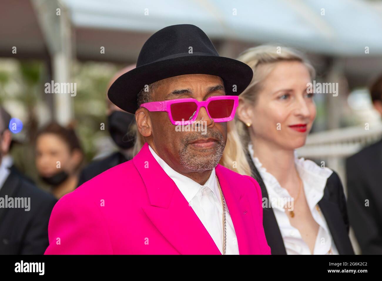 Cannes, France. 06th July, 2021. Spike Lee attends the "Annette ...