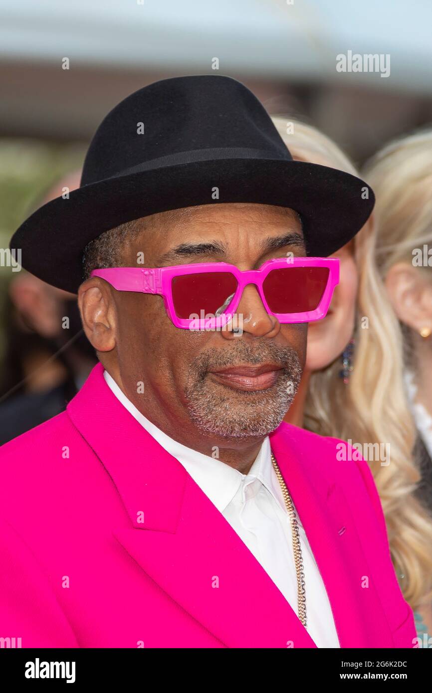 Cannes, France. 06th July, 2021. Spike Lee attends the "Annette ...