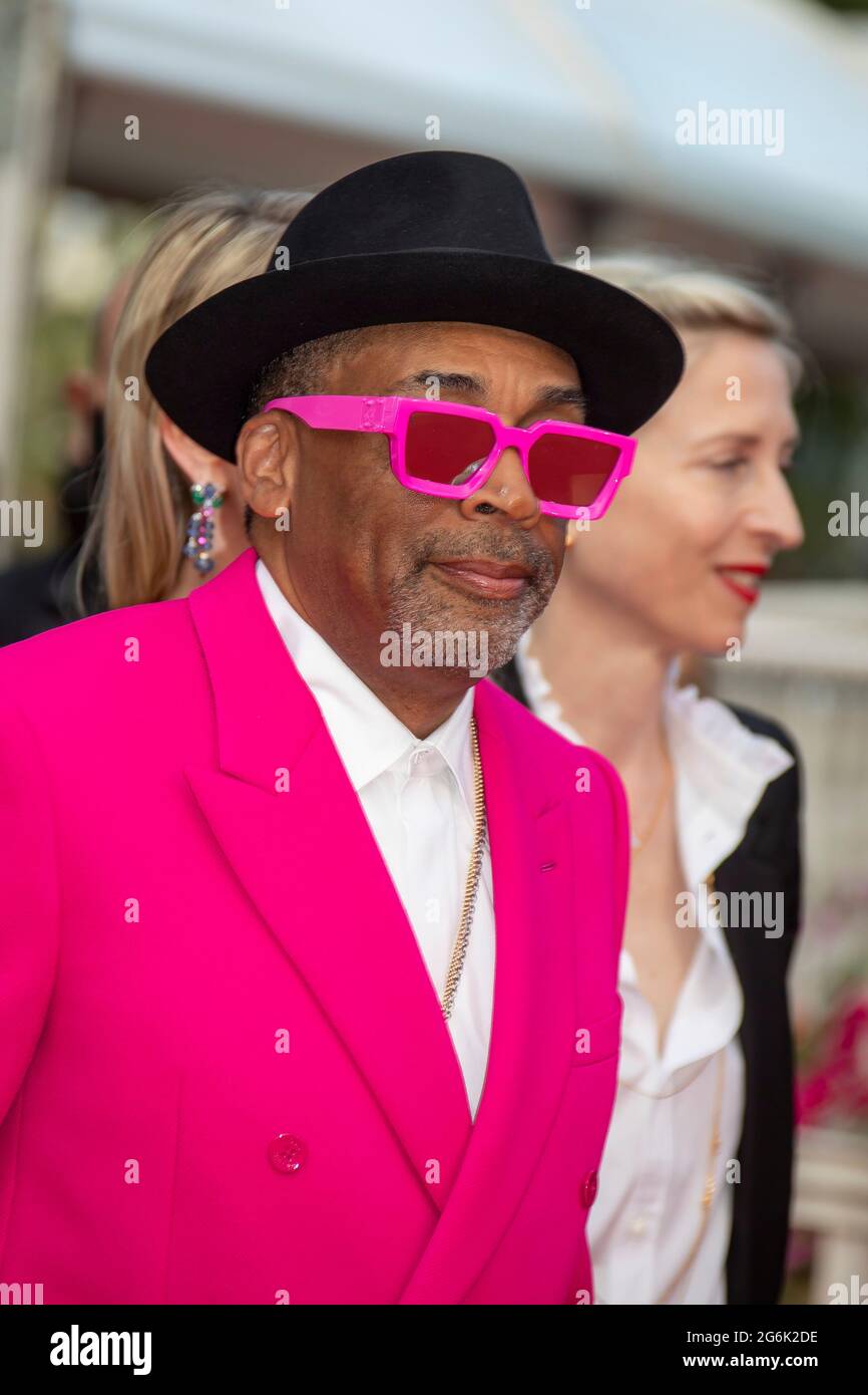 Cannes, France. 06th July, 2021. Spike Lee attends the "Annette ...