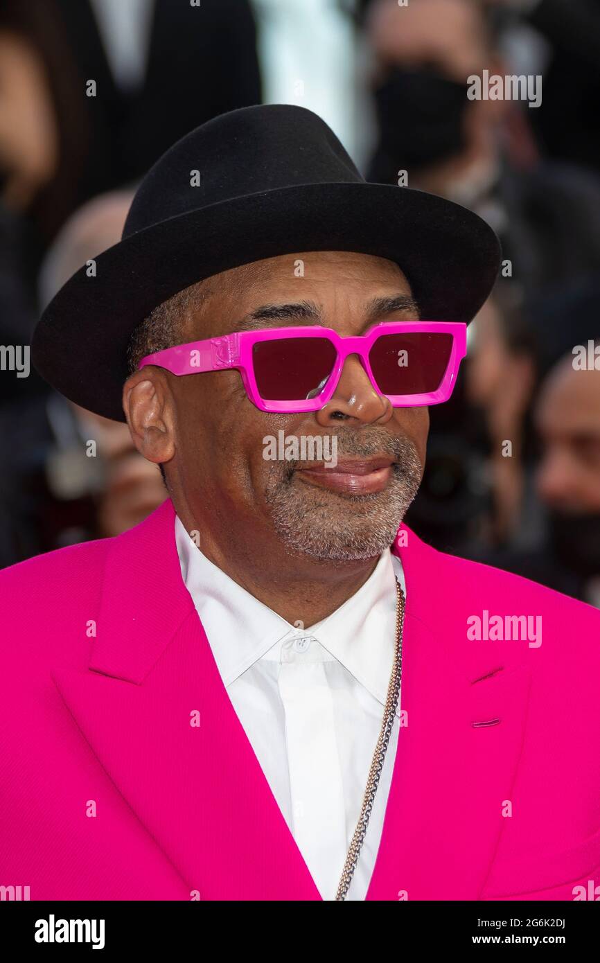 Cannes, France. 06th July, 2021. Spike Lee attends the "Annette ...