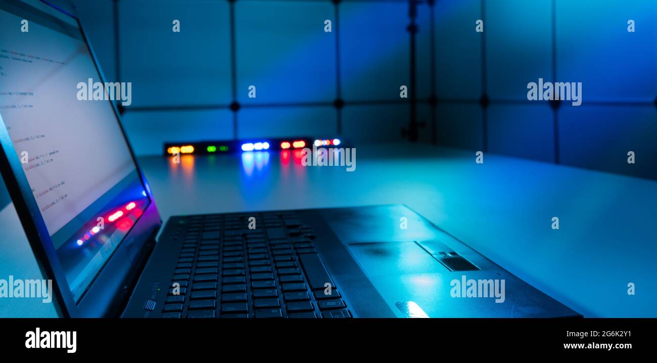 Computer program code on laptop screen Stock Photo - Alamy