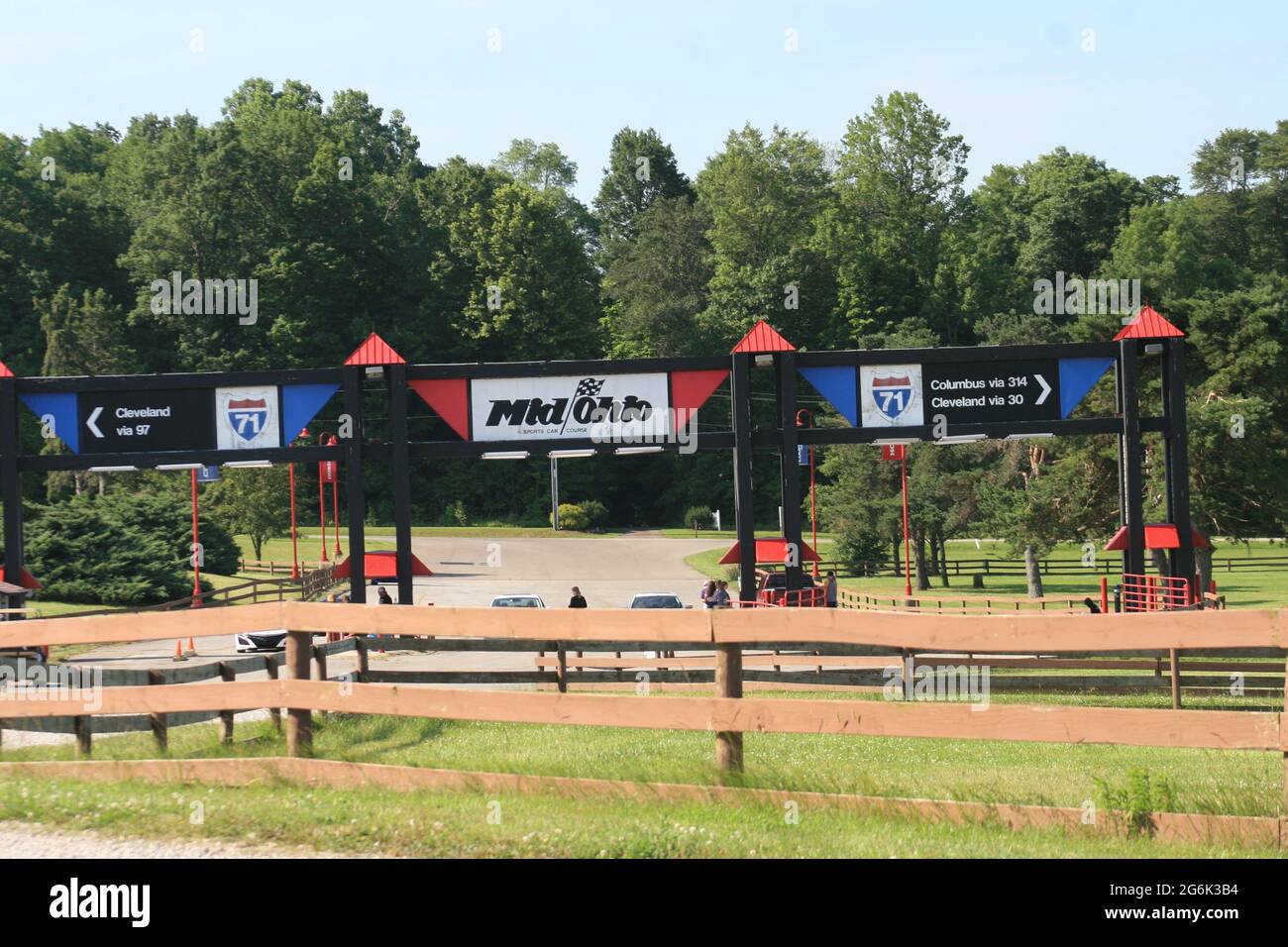 Turn two at mid ohio raceway hi-res stock photography and images - Alamy