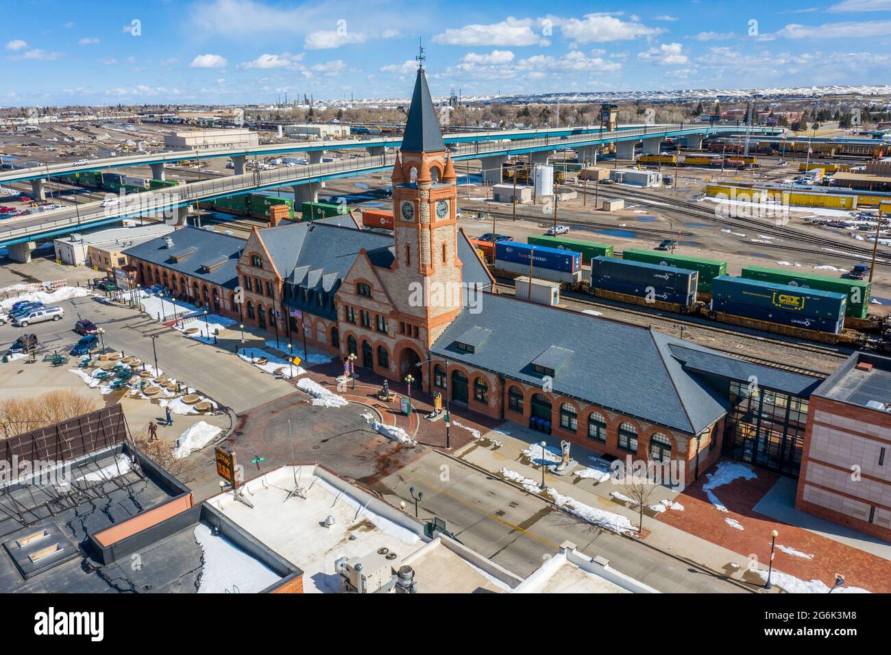 Wyoming rail hi-res stock photography and images - Alamy
