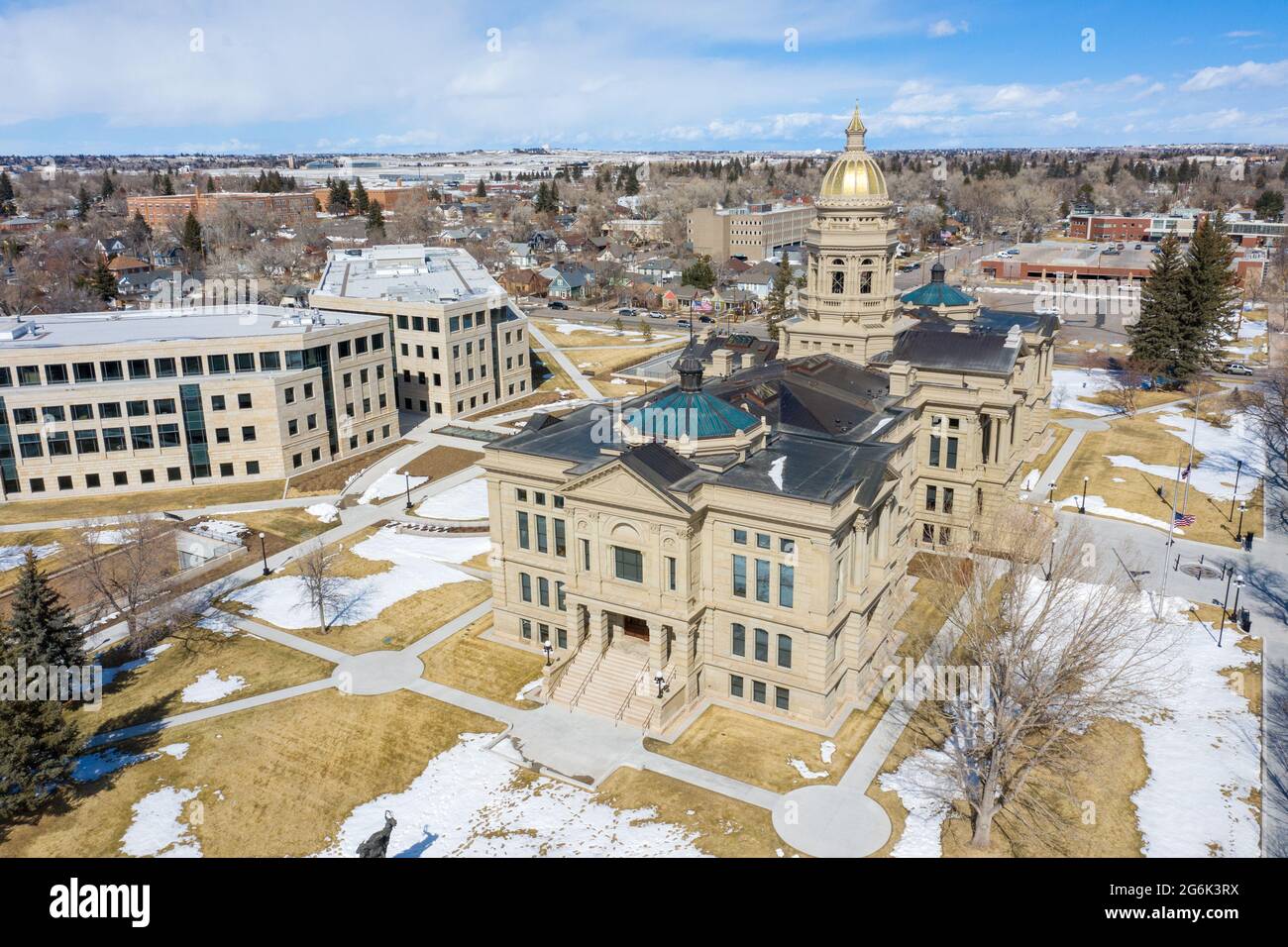 Cheyenne wyoming capitol hi-res stock photography and images - Alamy