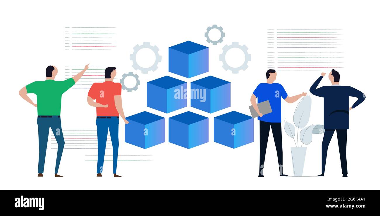 Microservices architecture hi-res stock photography and images - Alamy