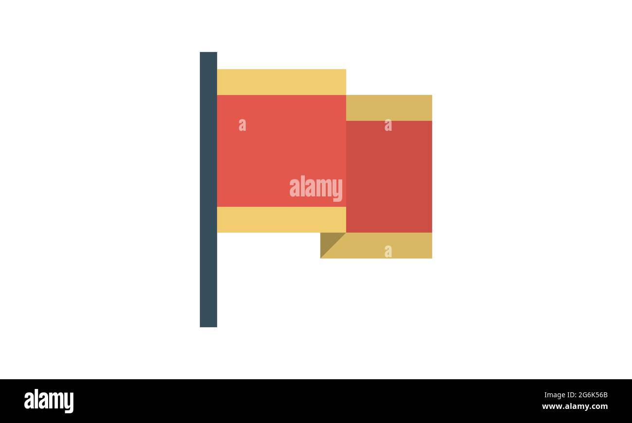 Flat flag vector vectors hi-res stock photography and images - Alamy