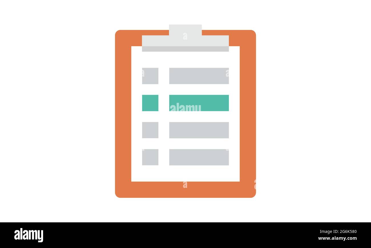 Icon task clipboard hi-res stock photography and images - Alamy