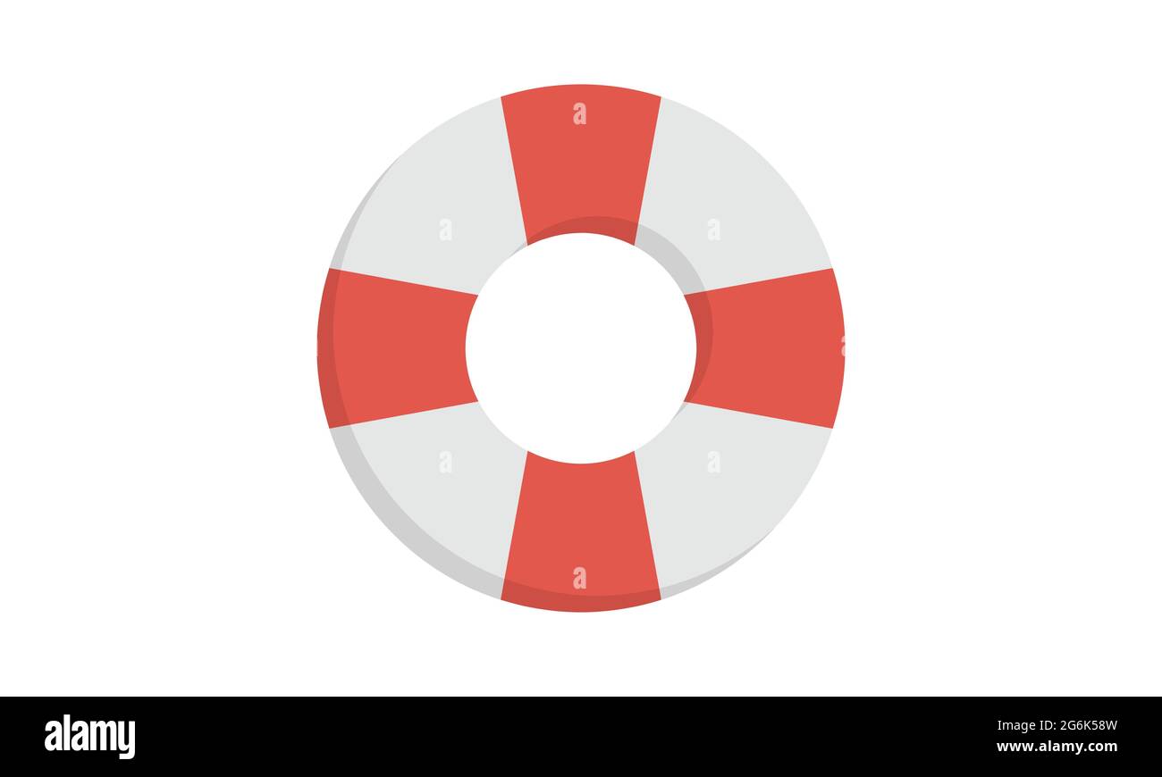 Circle red rope vector Cut Out Stock Images & Pictures - Alamy