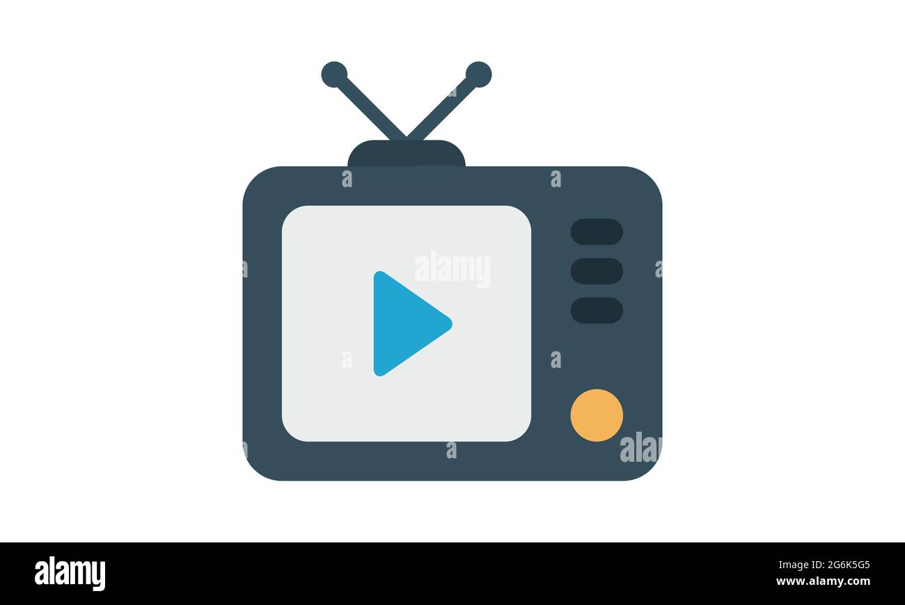 Tv symbol hi-res stock photography and images - Alamy
