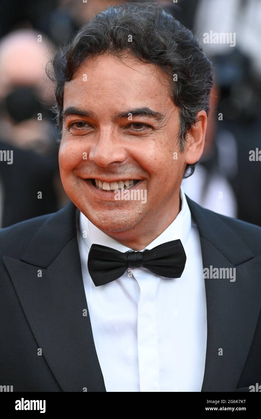 Cannes, France. 06 July 2021, Patrick Cohen during the Opening Ceremony ...