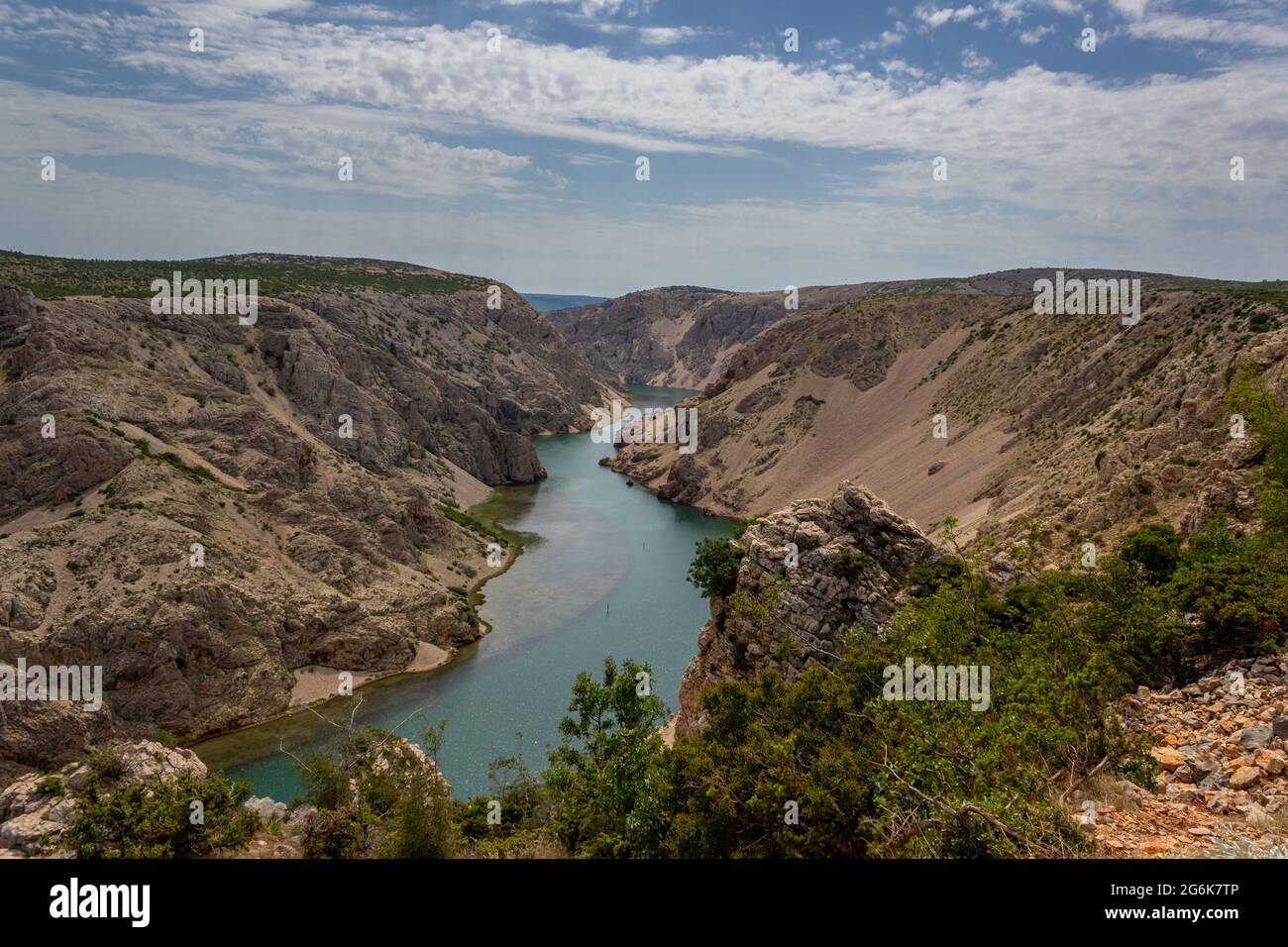 Zrmanja Canyon in Croatia which was also the setting for a famous ...