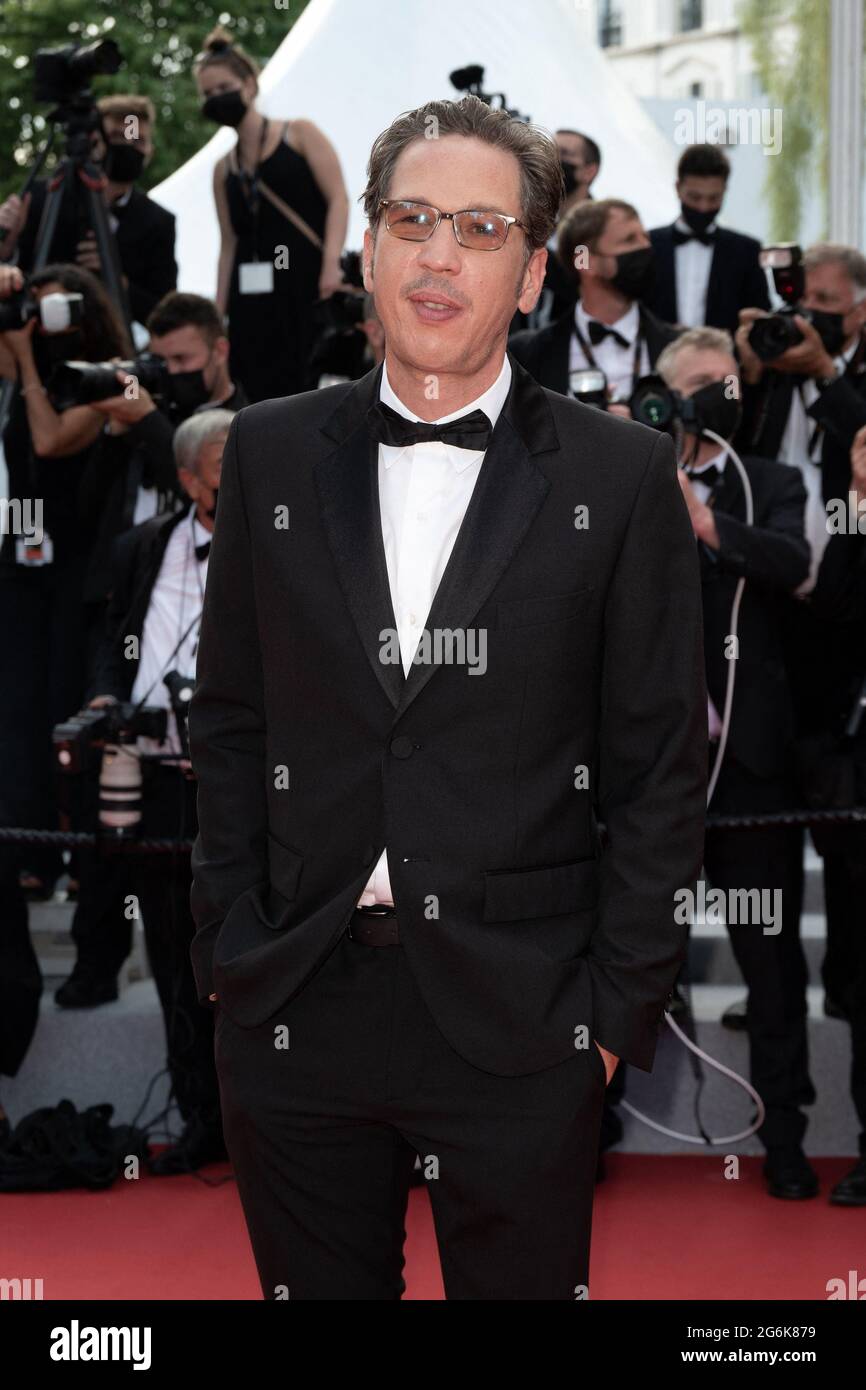 Cannes, France. 06 July 2021, Reda Kateb attends the Annette screening ...