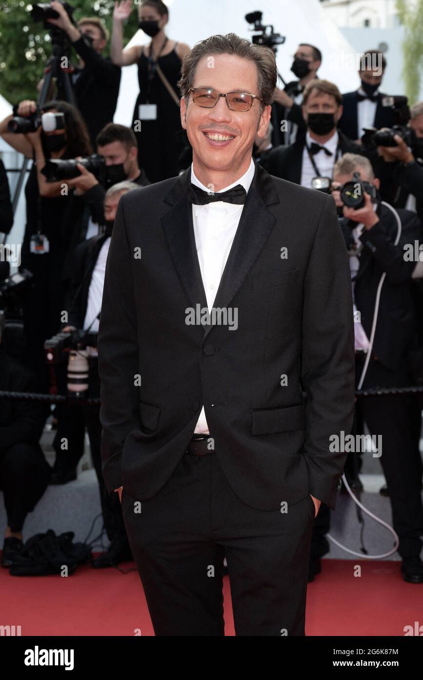 Cannes, France. 06 July 2021, Reda Kateb attends the Annette screening ...