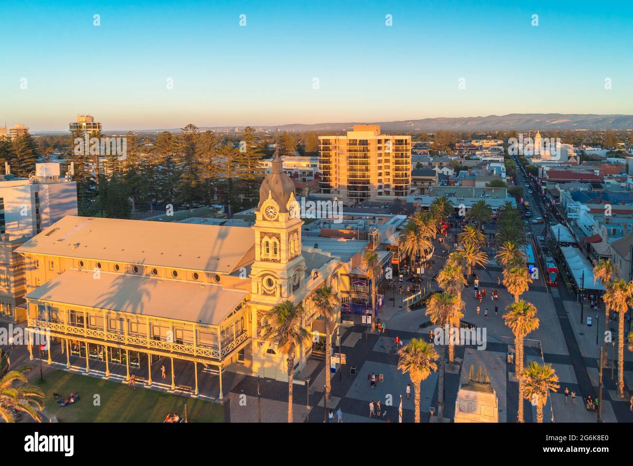Adelaide aerial australia hi-res stock photography and images - Alamy