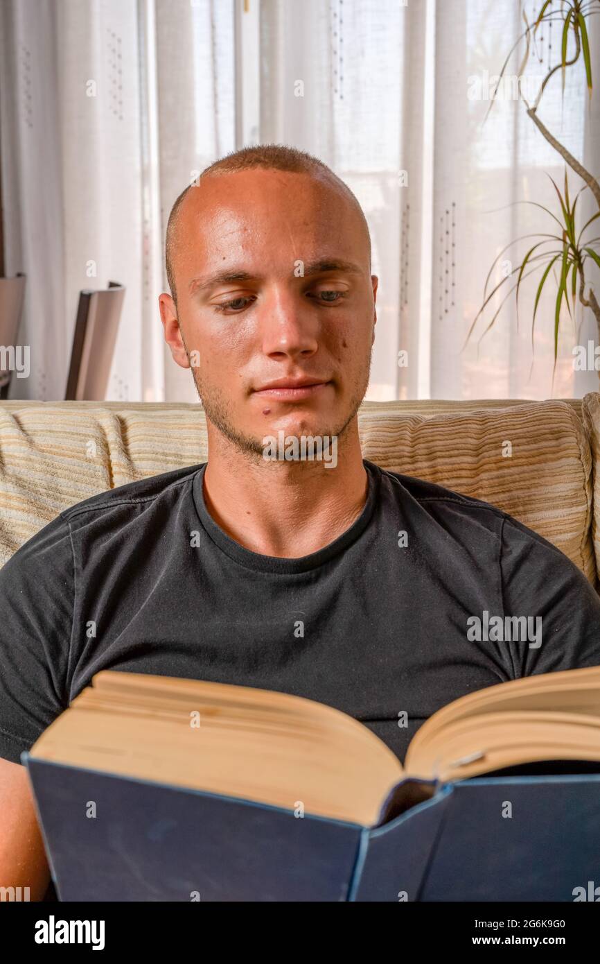 Young men study room hi-res stock photography and images - Alamy