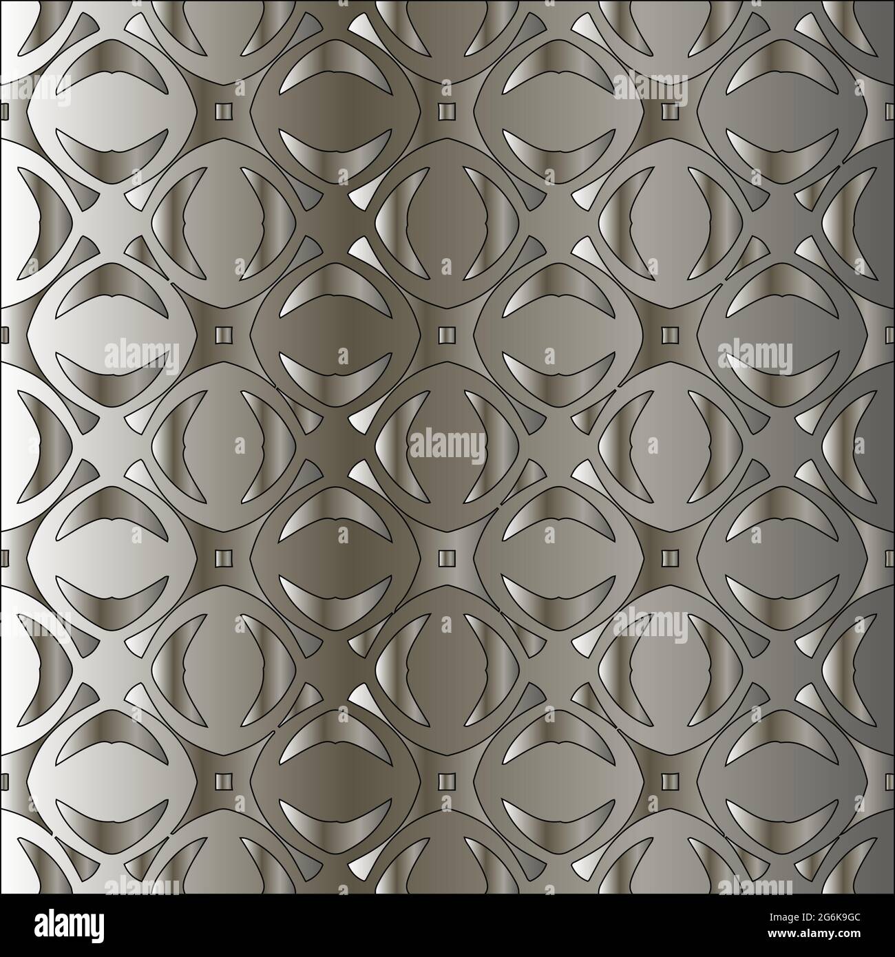 Silver metallic gradient with repeat Pattern . Abstract metallic ...