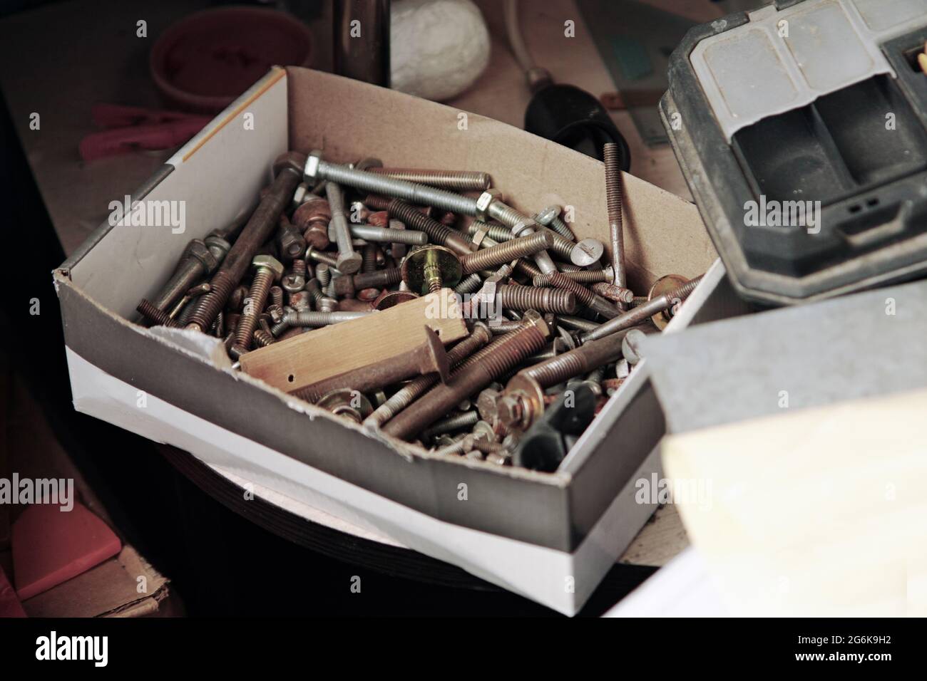 Cardboard bolts hi-res stock photography and images - Alamy