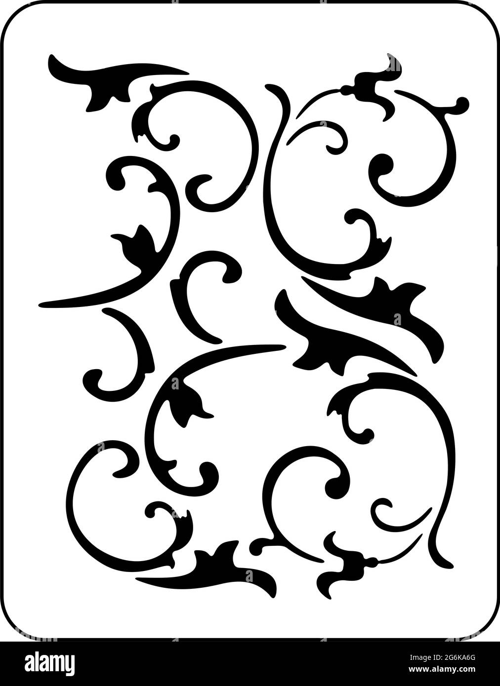 Fabric stencil Black and White Stock Photos & Images - Alamy