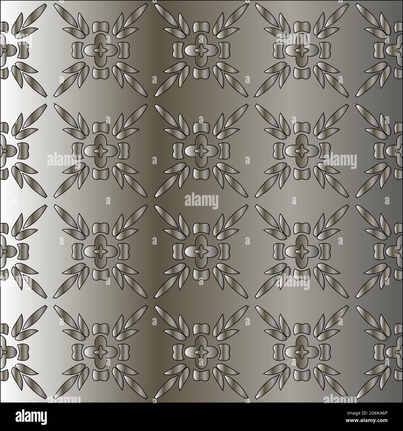 Silver metallic gradient with repeat Pattern . Abstract metallic ...