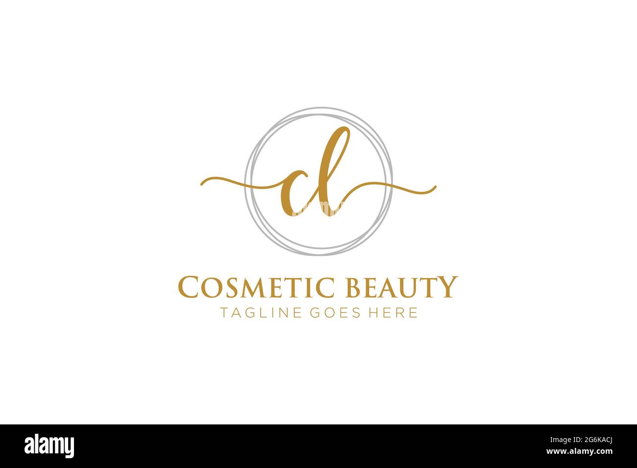 CL Feminine logo beauty monogram and elegant logo design, handwriting ...