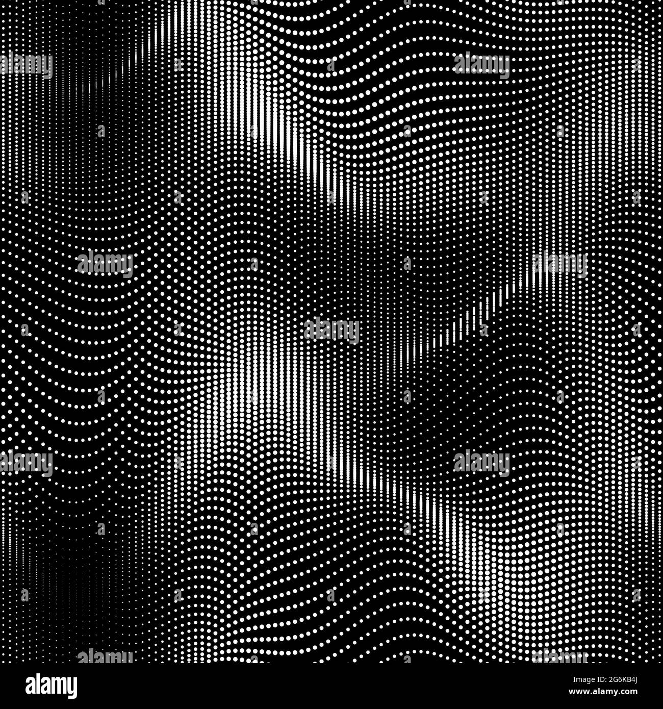 Seamless wavy array of dots pattern for print or digital use Stock ...