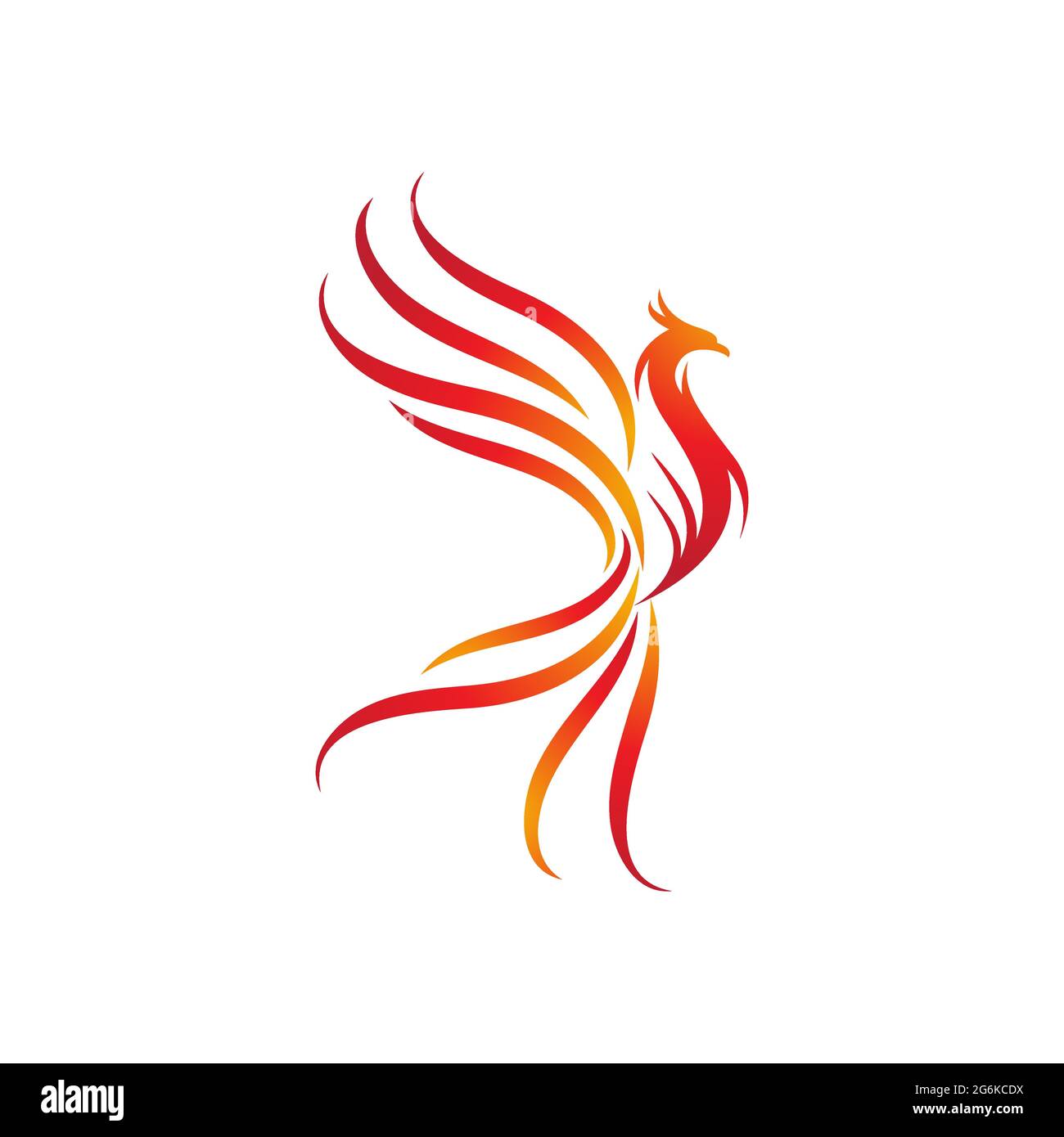 Firebird vector vectors Cut Out Stock Images & Pictures - Alamy