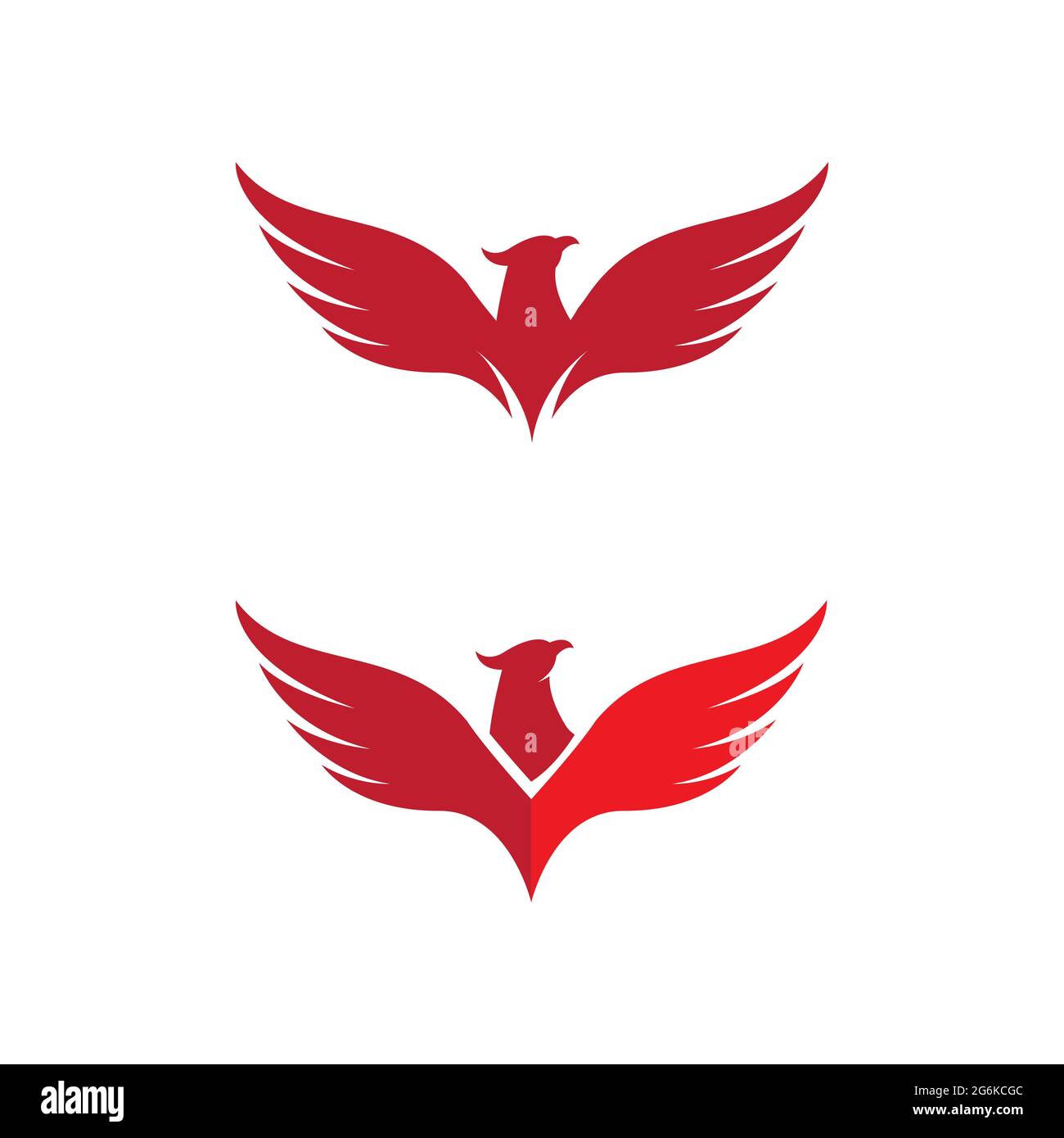 Phoenix vector icon illustration design template Stock Vector Image ...